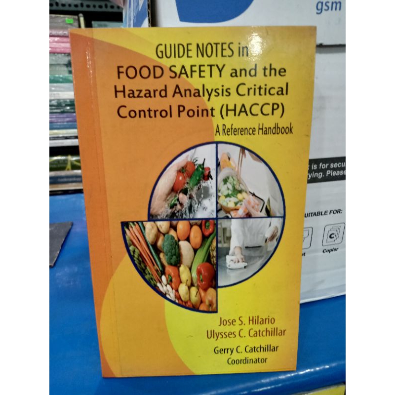 GUIDE NOTE IN FOOD SAFETY AND THE HAZZARD ANALYSIS CRITICAL CONTROL POINT(HACCP) | Shopee ...