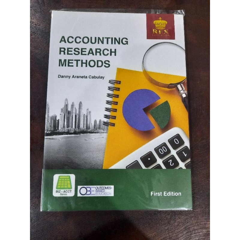 Accounting Research Methods Danny Araneta Cabulay 2022 Edition | Shopee ...