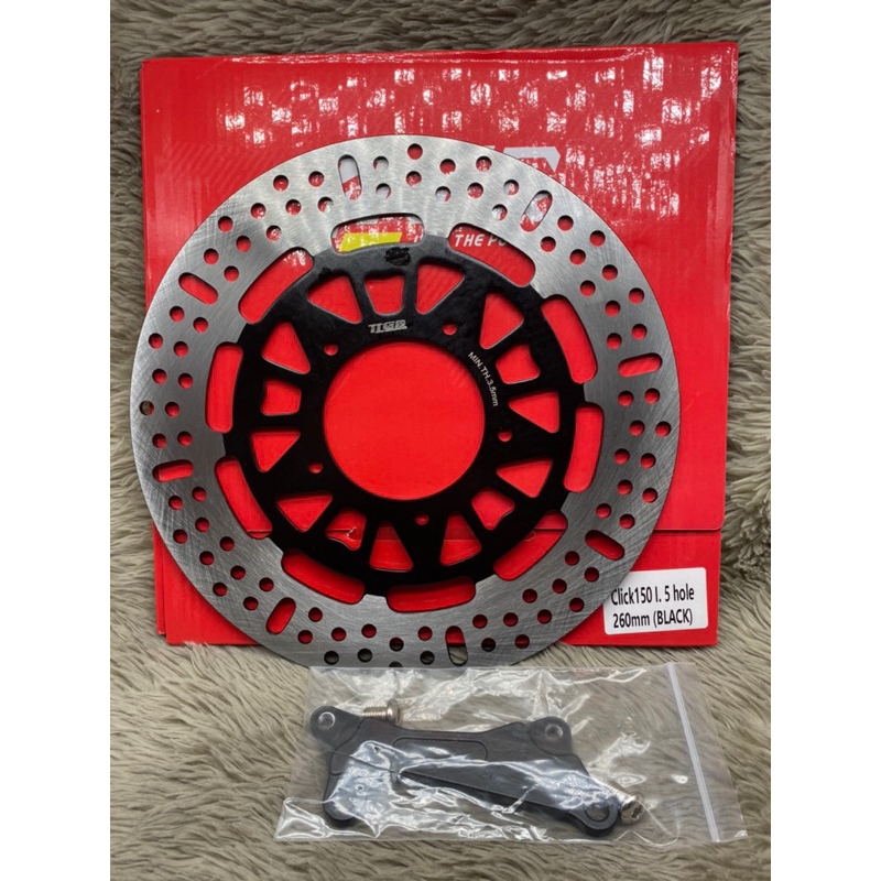 TTGR BIG DISC 260MM 5HOLES FOR HONDA CLICK125/150/HONDA BEAT | Shopee ...