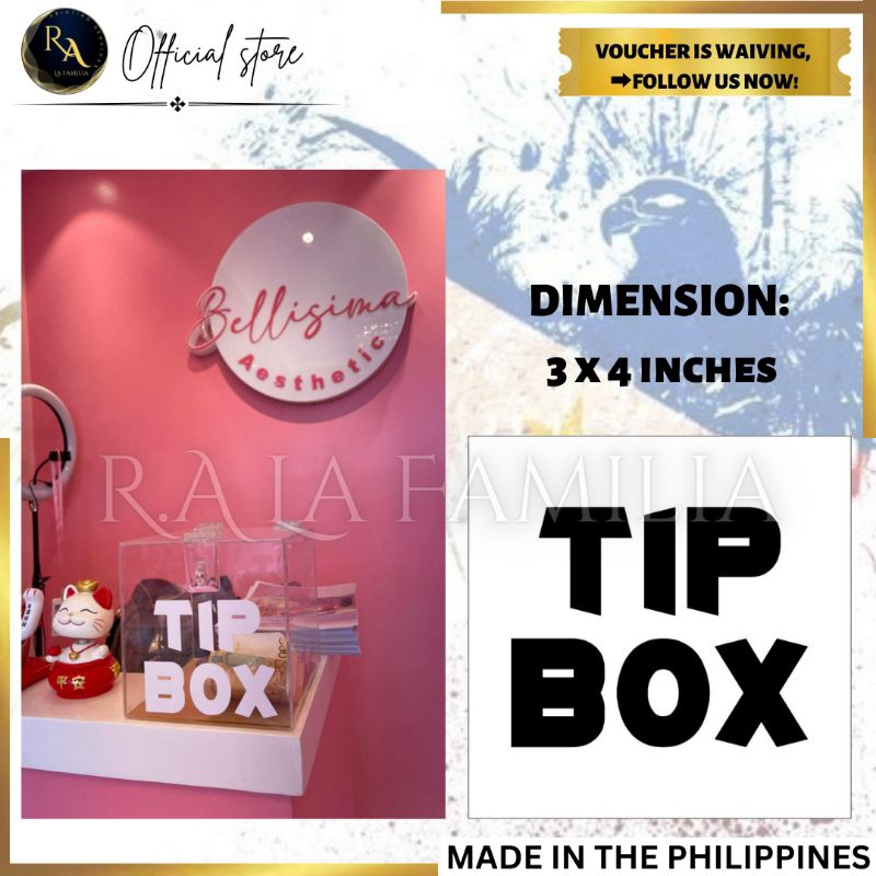 R.A TIP BOX DECAL VINYL STICKER | Shopee Philippines