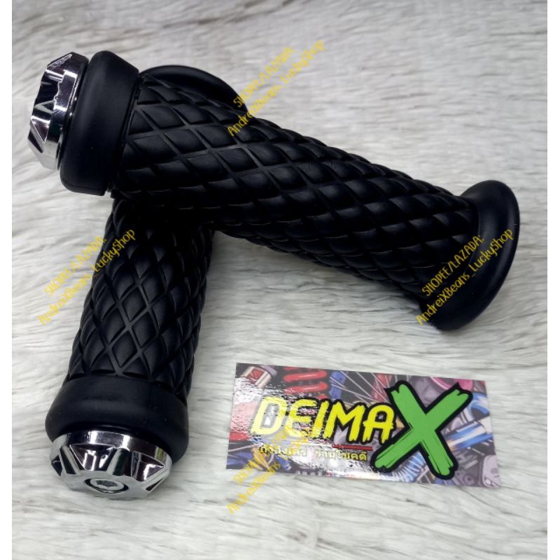 VIP HANDLE GRIP WITH WHITE GOLD BAREND / DIAMOND HANDLE GRIP / FISHNET ...