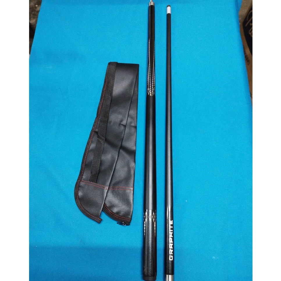 1 PC. GRAPHITE MINNESOTA GRAMA BLACK CUE STICK WITH FREE SOFTCASE/TAKO ...