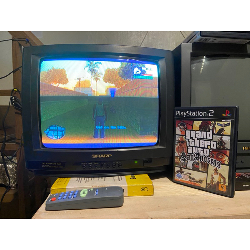 PAL PS2 Grand Theft Auto SanAndreas (NO MANUAL REPLACEMENT COVER ART ...