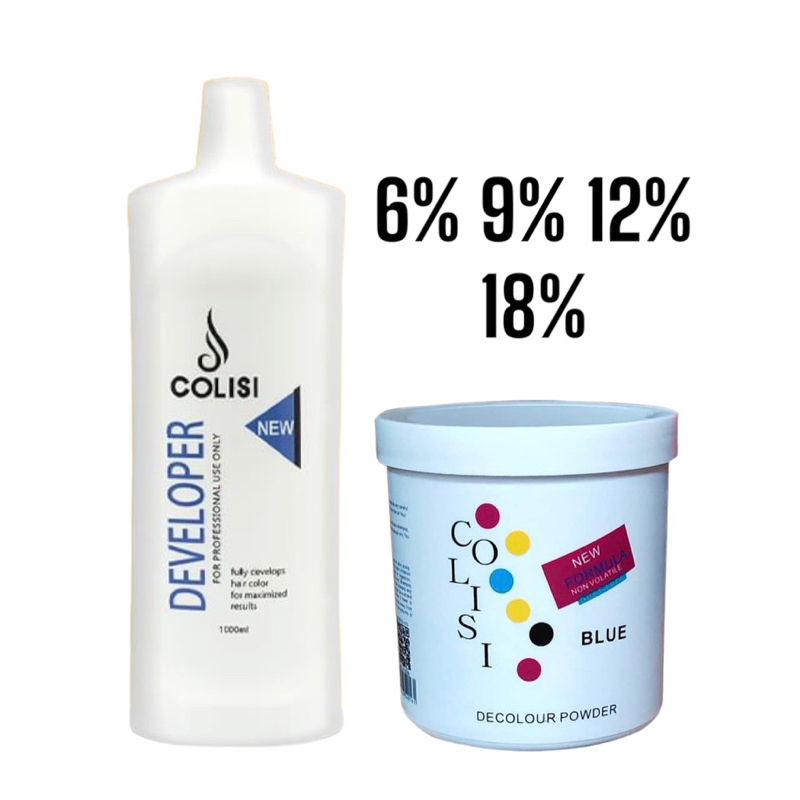 Colisi Bleaching powder & Oxi 6% 9% 12% 18% | Shopee Philippines
