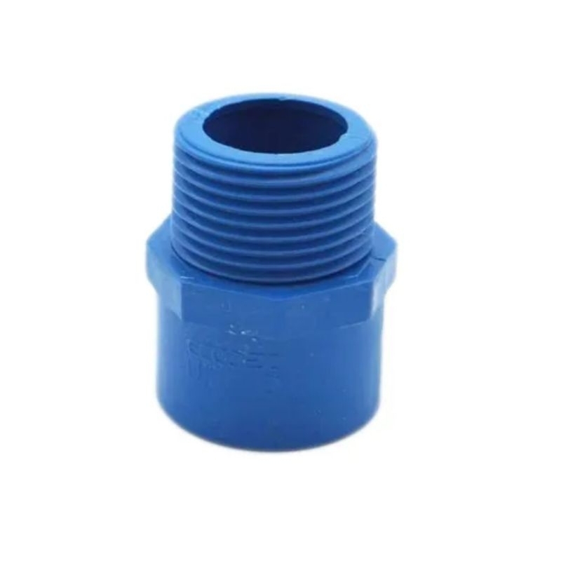 PVC blue fittings 1/2 ( elbow, tee, coupling, male, female, plug, cap ...