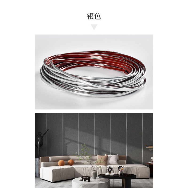 JT3 3D Linen Wall Sticker PE Foam Waterproof Anti-collision Self ...