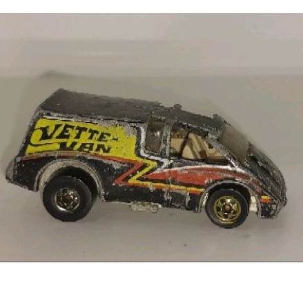Vintage 1979 Mattel Hot Wheels Malaysia Vette Van Collectible Diecast ...