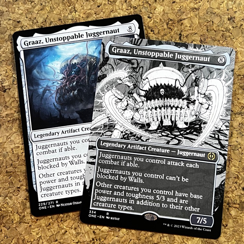 GRAAZ, UNSTOPPABLE JUGGERNAUT | PHYREXIA: ALL WILL BE ONE | COLORLESS ...