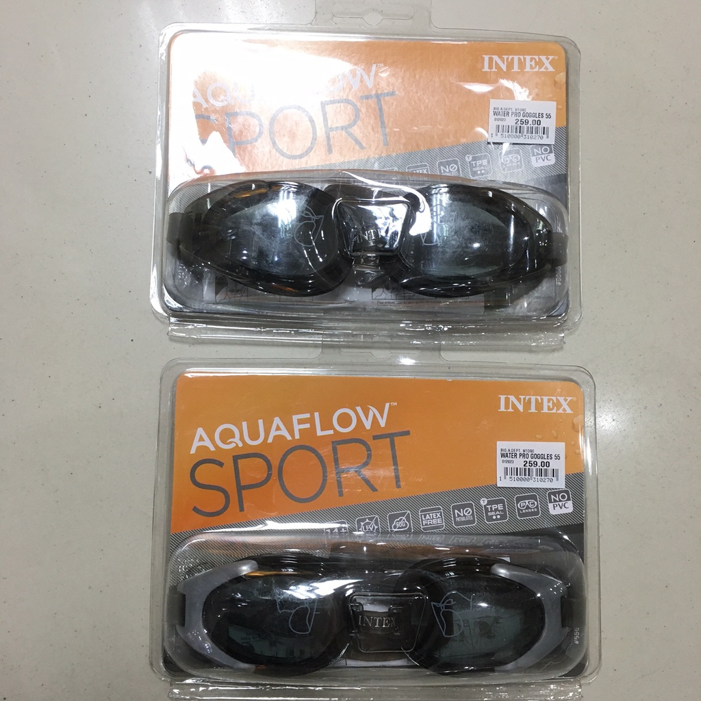 Intex Water Pro Goggles (Black/Gray/White) | Shopee Philippines