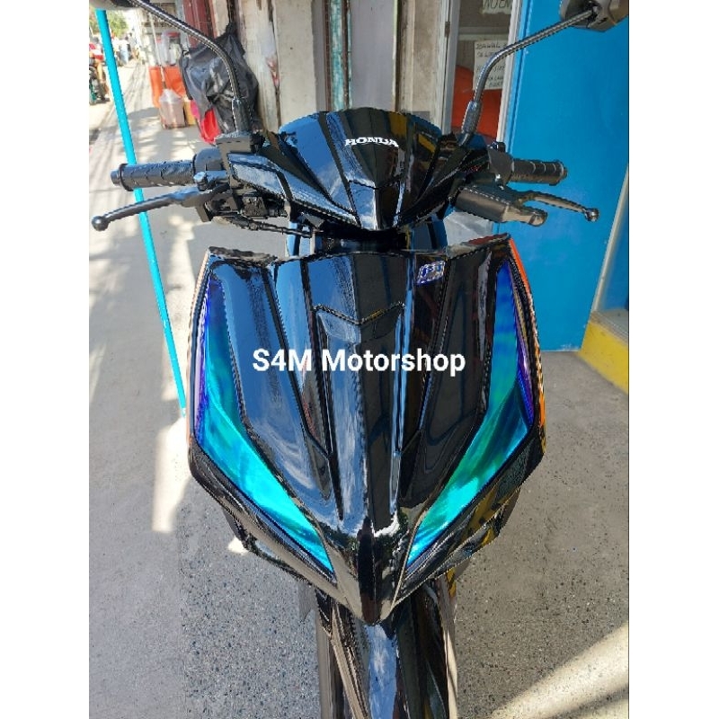 HONDA CLICK V3 KILAY TINT (Chameleon Smoked) Anti-Crack lens | Shopee ...