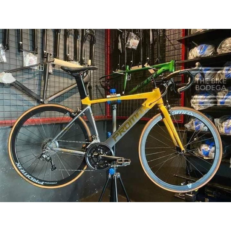 PROMAX PR40 2x8| RAGUSA AARON 2x9 AERO ROADBIKE 2023 SMOOTH WELDING ...