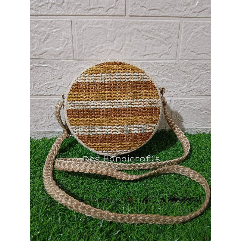 Native Abaca Crossbody Bag | Yza Sling Bag with adjustable strap ...