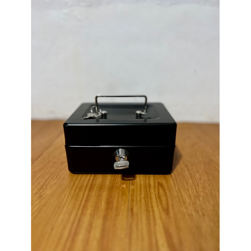 Portable Steel Small Lockable Cash Coin Money Security Safe Household ...