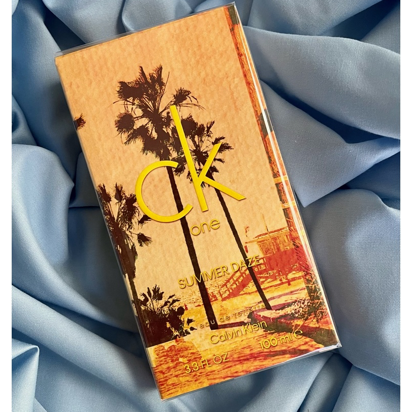 CK One Summer Daze 100ml EDT Perfume Men & Women | Shopee Philippines