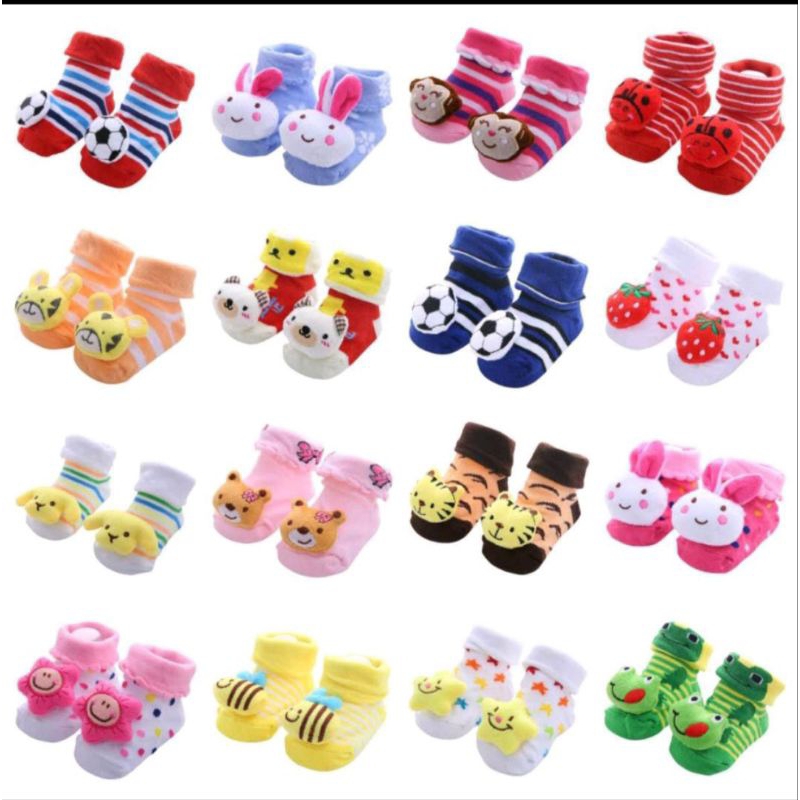 Cute Baby Socks 3D for Newborn 0-3 Months | Shopee Philippines