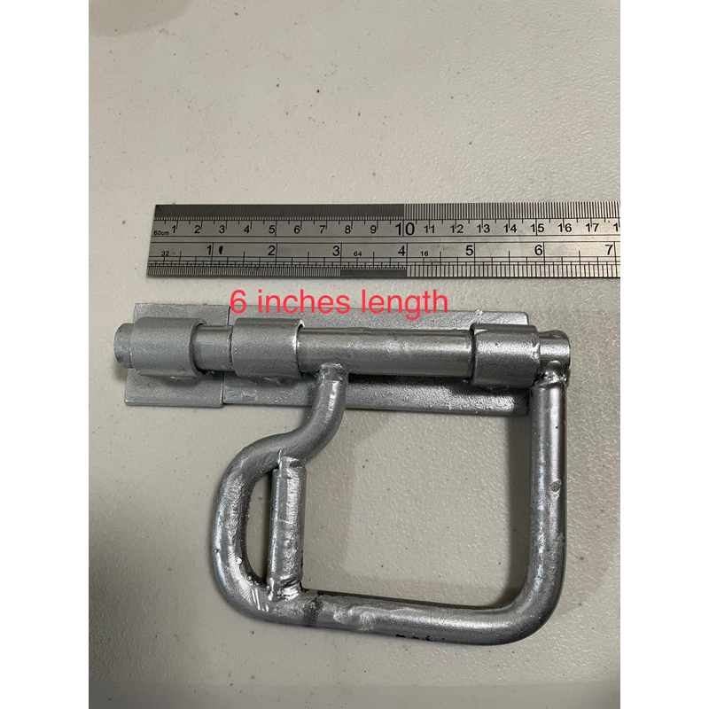Heavy duty ,xx small (6”length )barrell bolt for service door gates ...