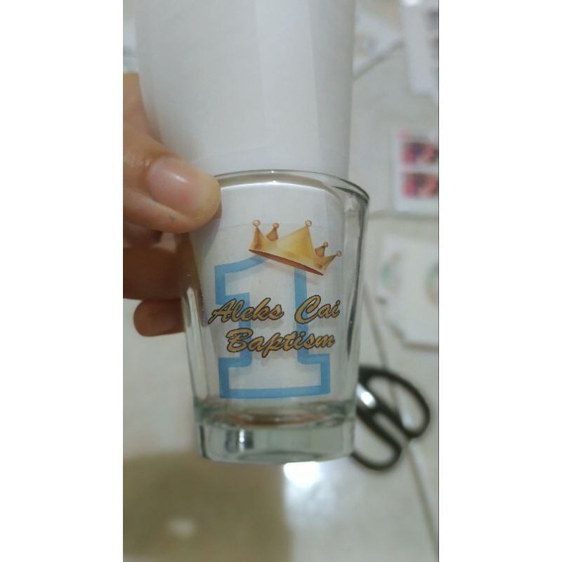 72 pcs Shot glass stickers (free layout) | Shopee Philippines