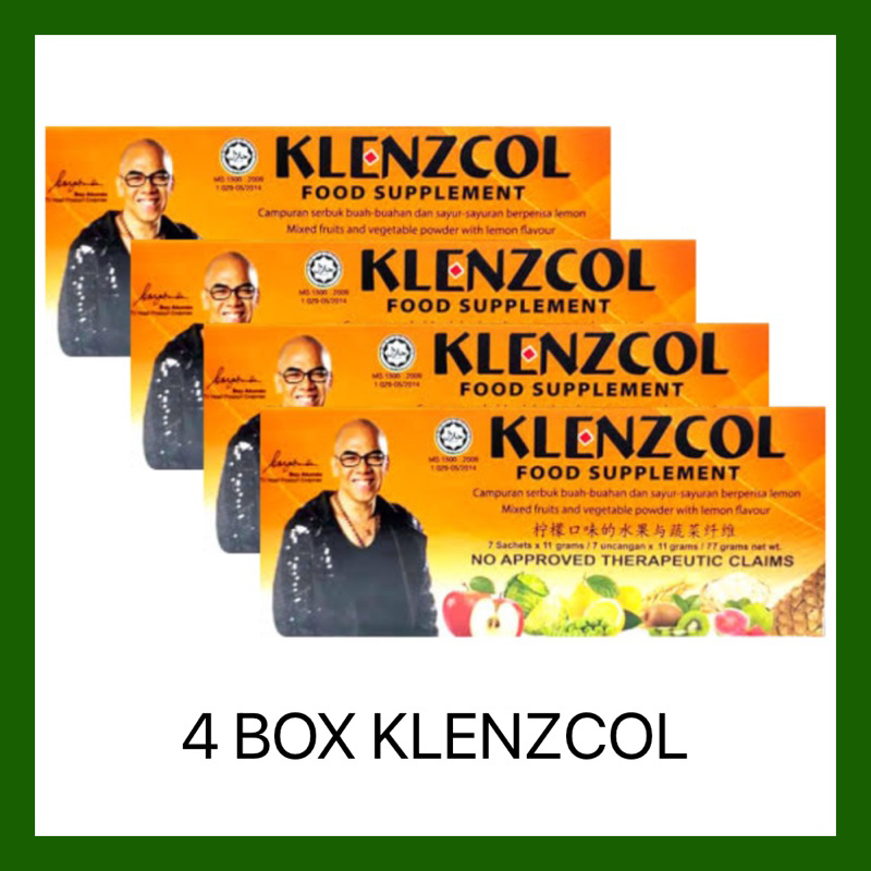 4 BOX KLENZCOL NOW KLEENEN FIT ORIGINAL | Shopee Philippines