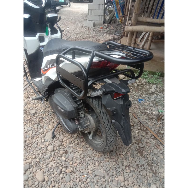 HONDA CLICK V3 - BRACKET BOX WITH SIDE PANNIER(powdercoated) | Shopee ...