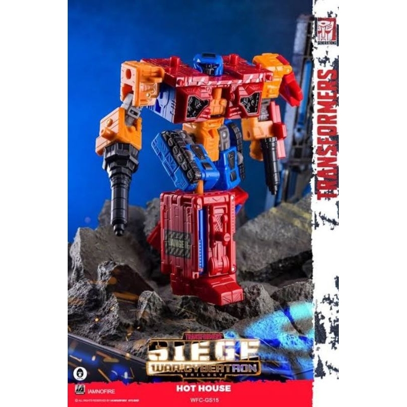 TRANSFORMERS SIEGE GENERATION SELECTS HOT HOUSE | Shopee Philippines
