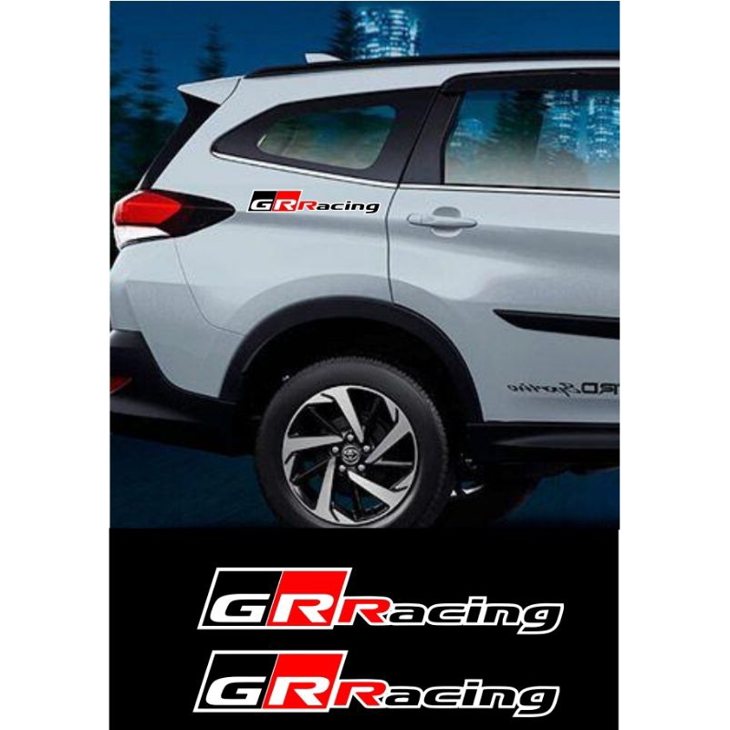 Gazoo Racing Sticker for Toyota Rush 2pc Set | Shopee Philippines