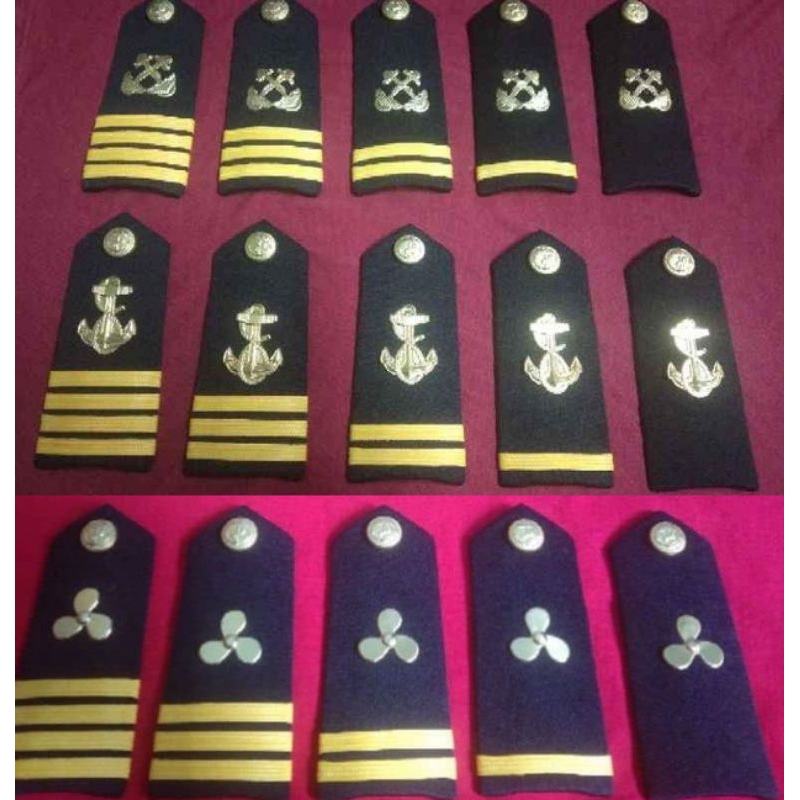 Shoulder Board for Seaman CADET WITH RANK (FOR MARITIME STUDENT ONLY ...