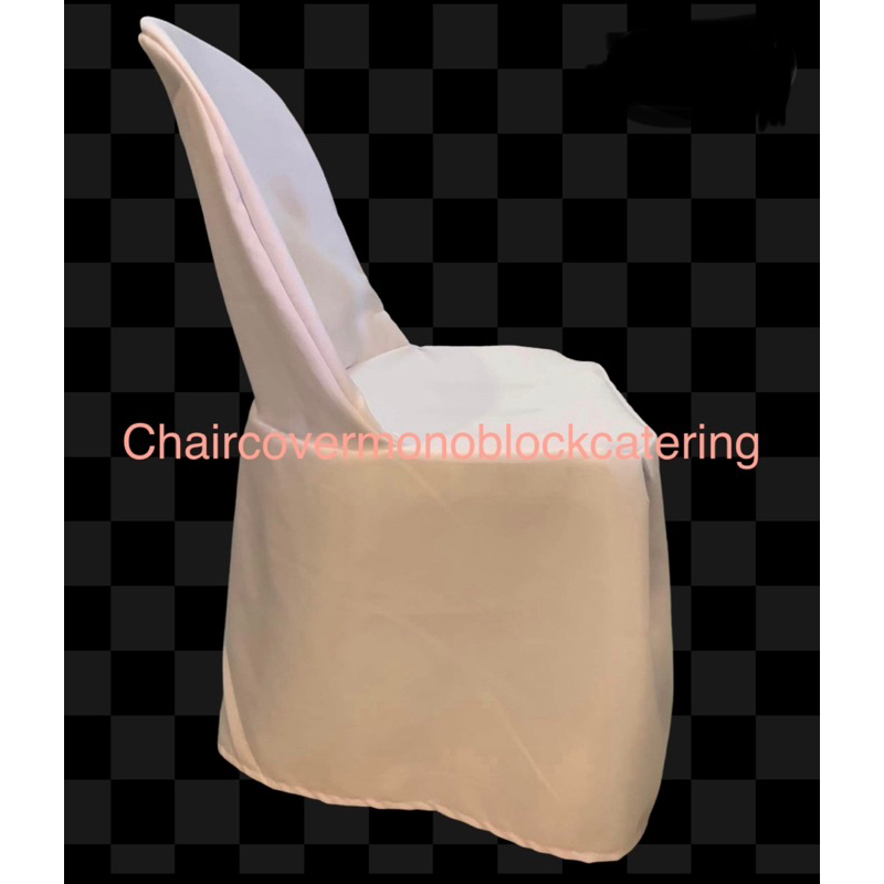 Chair Cover Monoblock [Makapal Tela US Katrina] Sold per piece | Shopee ...
