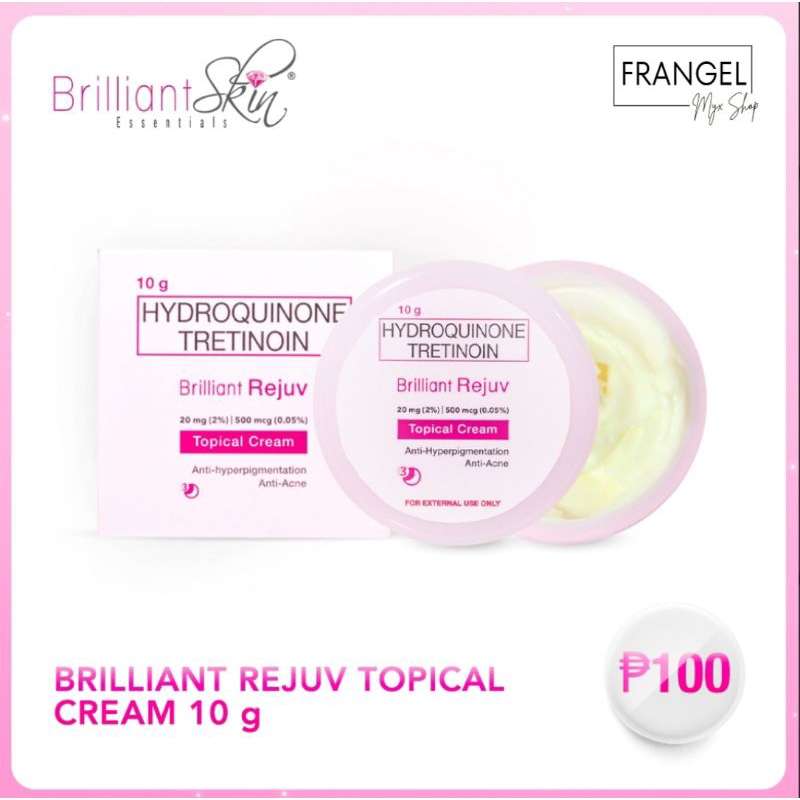 BRILLIANT SKIN ESSENTIALS Brilliant Rejuv Topical Cream 10g | Shopee ...