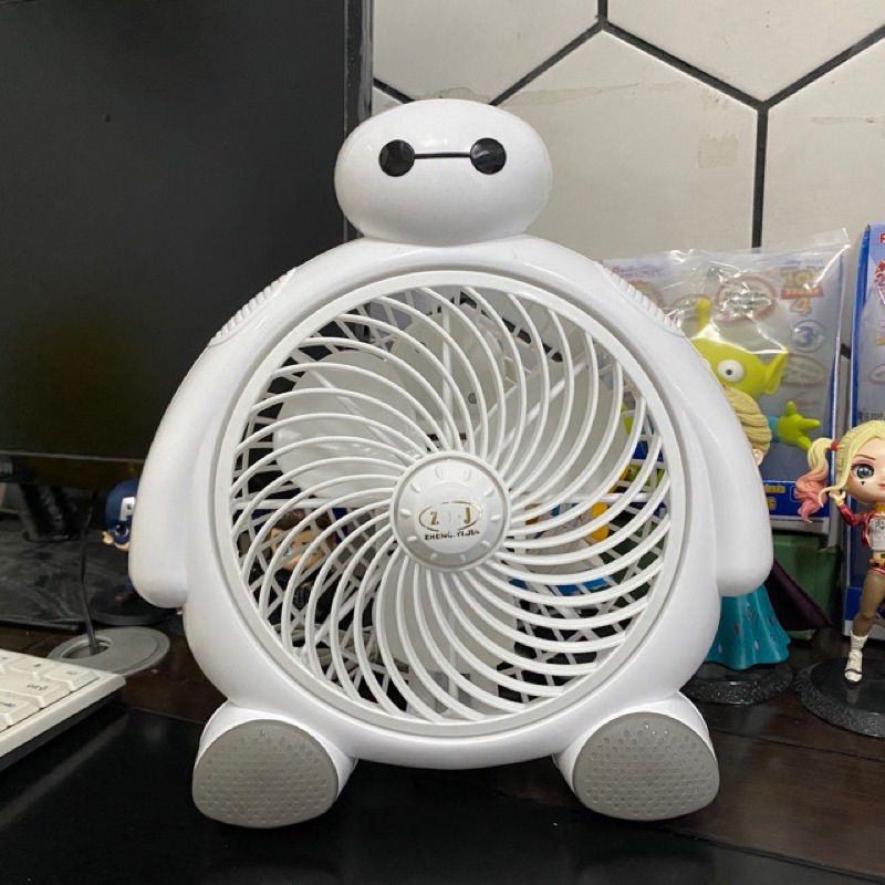New hello kitty /bay max cartoon desk fan(10inches) | Shopee Philippines