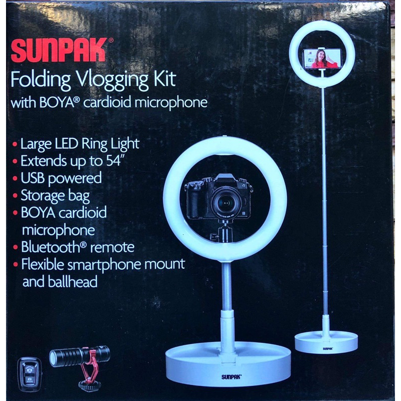 Sunpak Folding Vlogging Kit | Shopee Philippines