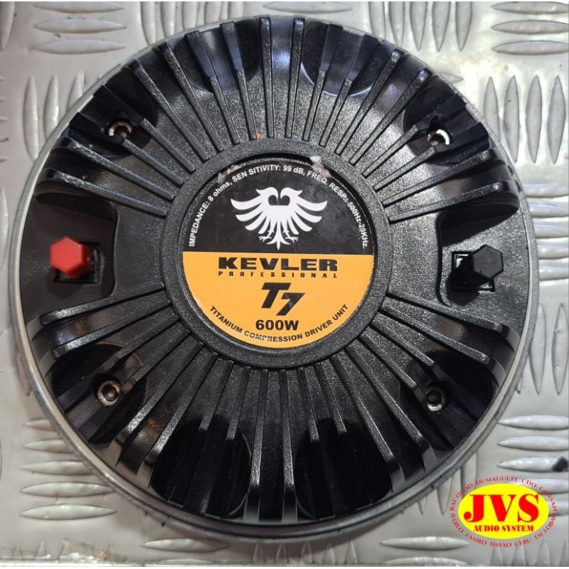 Kevler T7 600W Titanium Compression Driver Unit Tweeter | Shopee ...