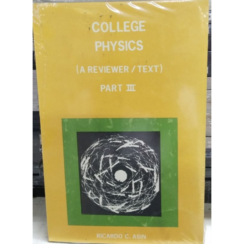 COLLEGE PHYSICS (A REVIEWER/TEXT)BY. ASIN | Shopee Philippines