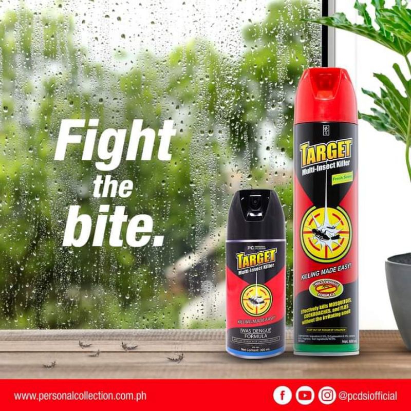Personal Collection TARGET Multi Insect Ki ller 300mL. | Shopee Philippines