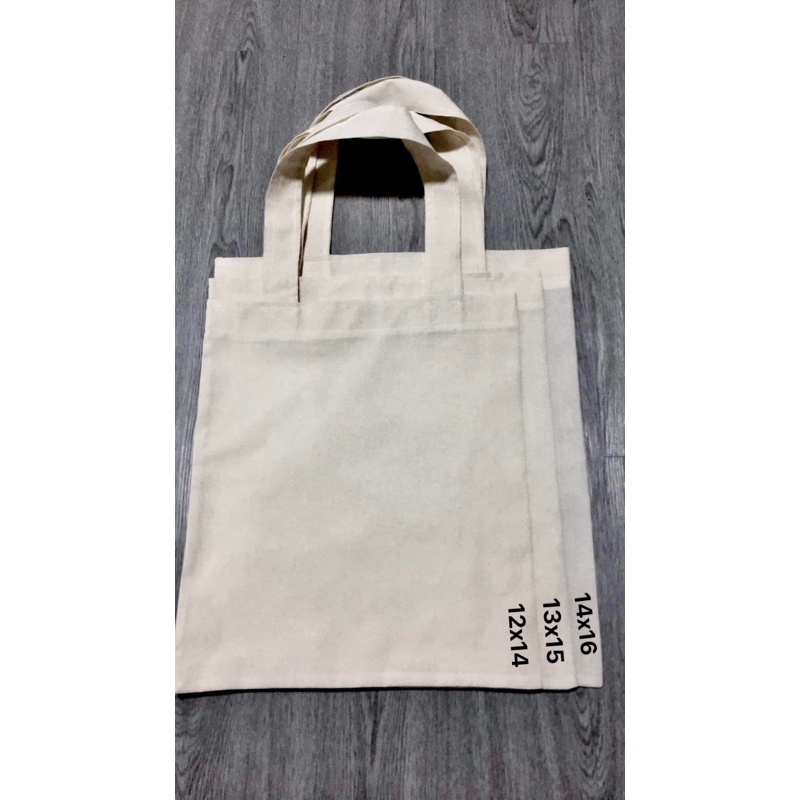 Heavy Cacha/Katsa Plain Tote Bag | Shopee Philippines