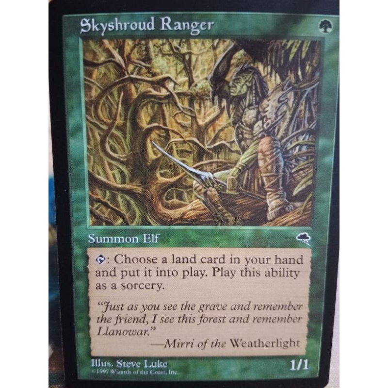 Skyshroud Ranger (Tempest) | Shopee Philippines