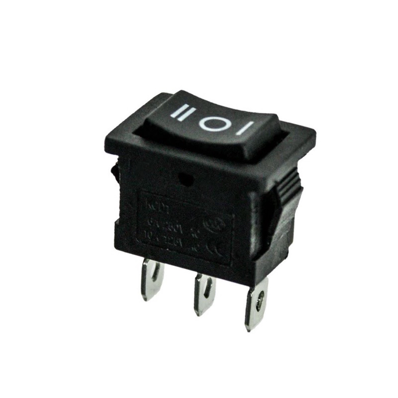 KCD1 3PIN SWTICH ON/OFF 3 way power switches 6A High Quality 3-Pin ...
