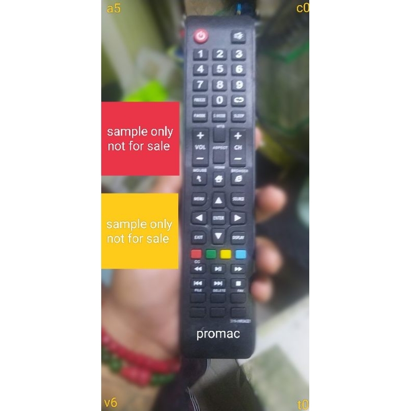 promac smart tv remote (universal)100% na gagana sa tv mo | Shopee Philippines
