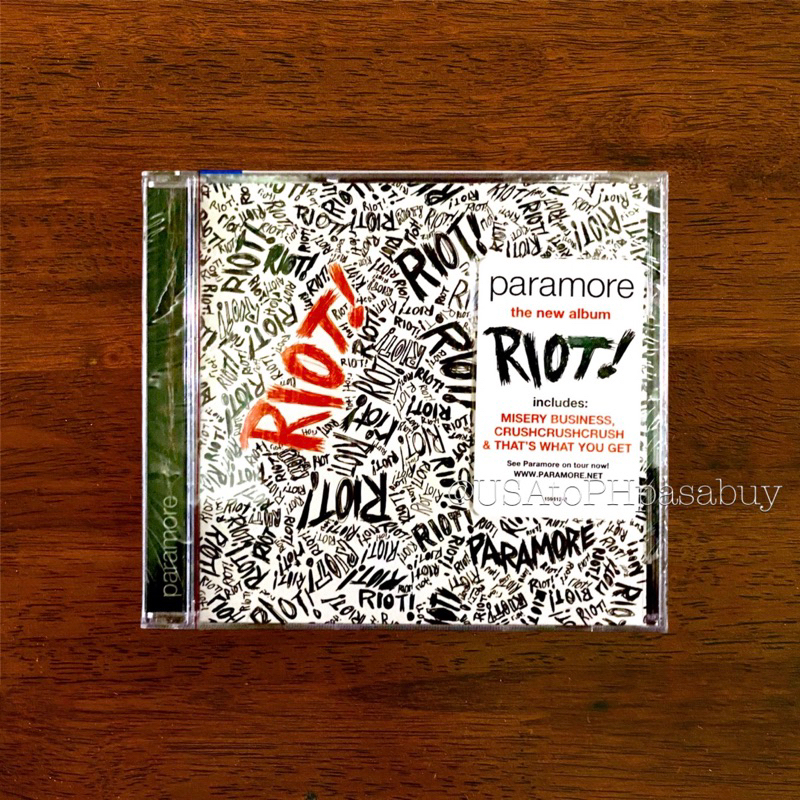 Paramore - Riot! CD (ONHAND) | Shopee Philippines