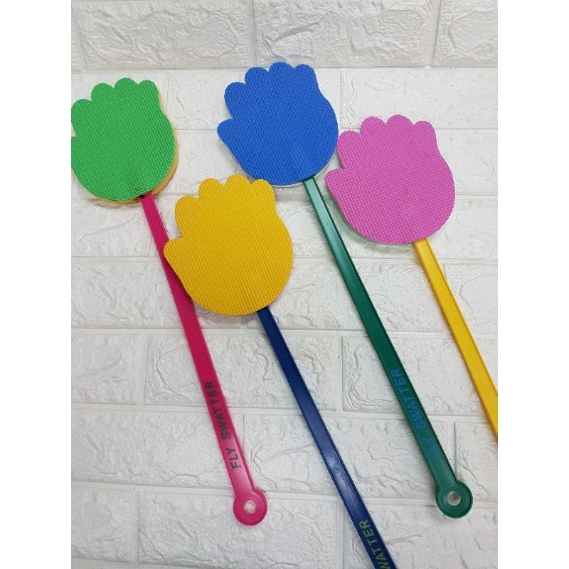Rubber hand shape fly swatter by set (check variation) | Shopee Philippines
