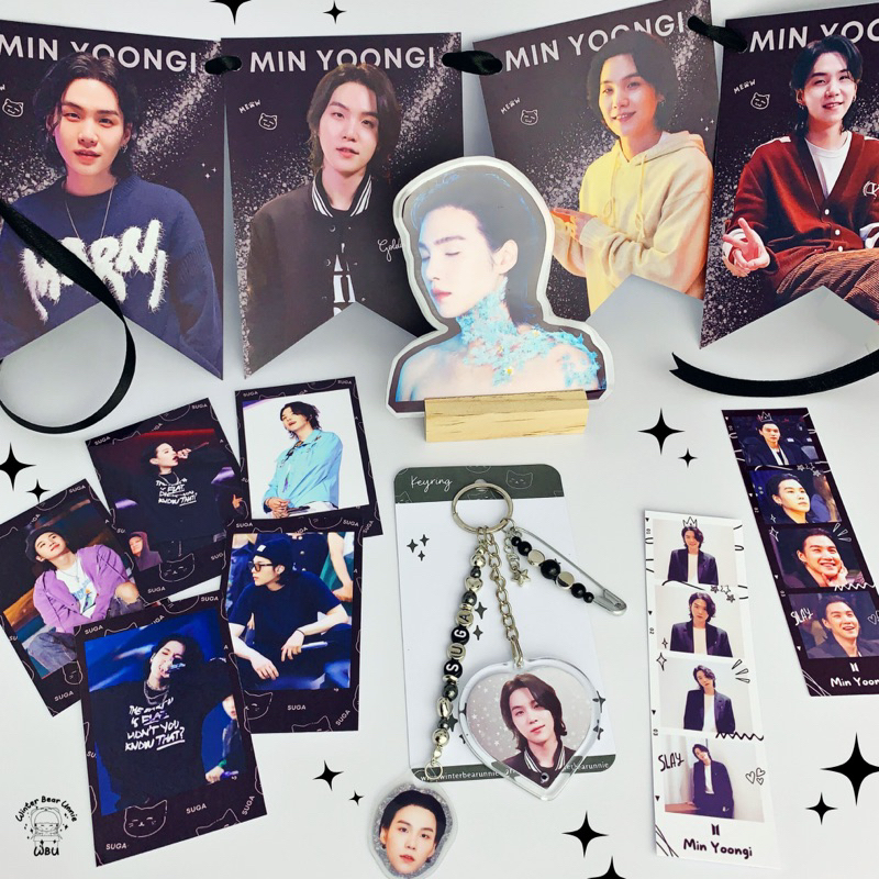 YOONGI FANMADE KIT | BTS SUGA BIRTHDAY FAN KIT | GIFT BOX | CARE ...