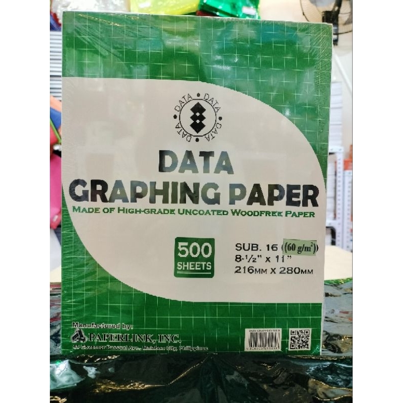 Data Graphing Paper 500sheets | Shopee Philippines