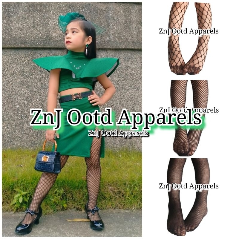 ZnJ FASHION Stockings Kids Fishnet Stockings 4-12 years old Suitable ...