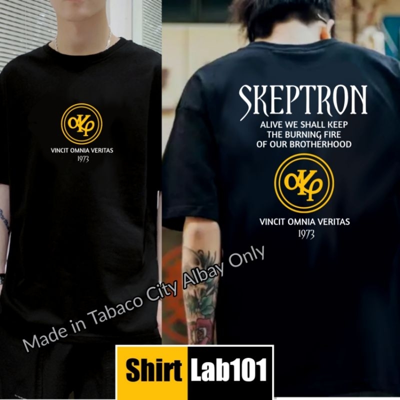 Akhro Alpha Kappa Rho Skeptron Fratshirt V3 2023 design | Shopee ...