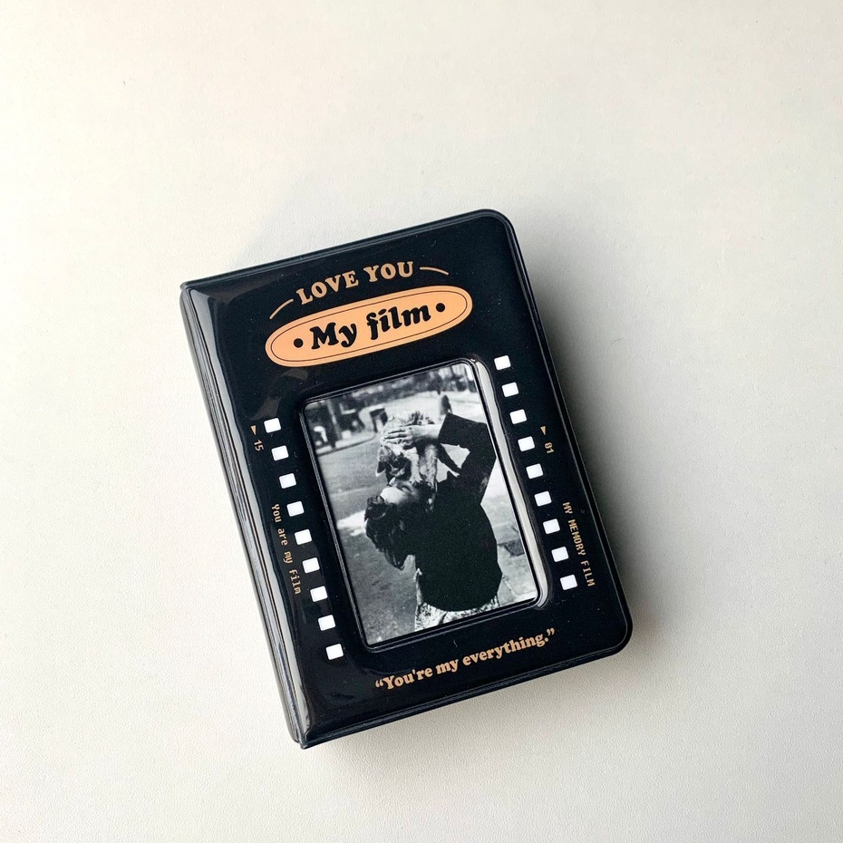 Hollywood Style 3 Inch Photo Album 40 Slots Mini Photocard Movie Star ...