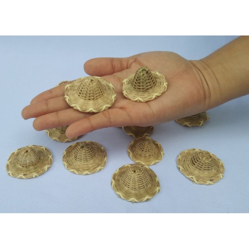 Native Buri Mini Hat for DIY project | Shopee Philippines