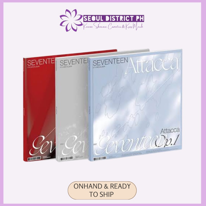 Seventeen SVT Attacca Album SEALED | Shopee Philippines