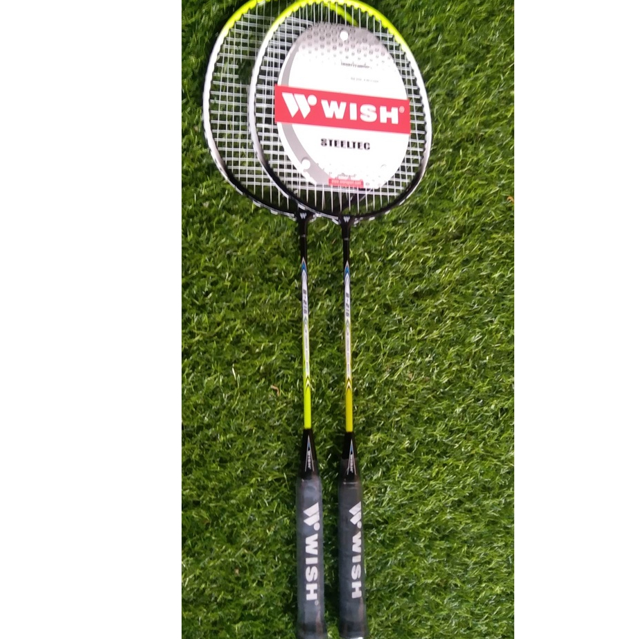 BADMINTON WISH B216 (BADMINTON SET WITH CASE AND SHUTTLE COCK | Shopee ...