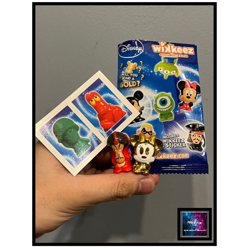 Wikkeez Jafar and Gold Minnie Mouse Figure | Shopee Philippines