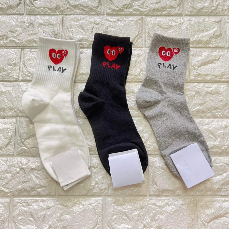 Korean Socks - Heart Play Socks - Iconic Socks | Shopee Philippines