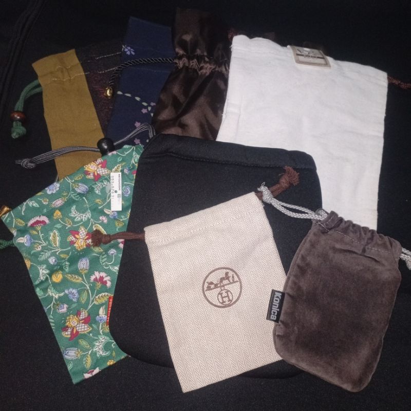 JMs Drawstring Pouch (Japan Surplus) | Shopee Philippines